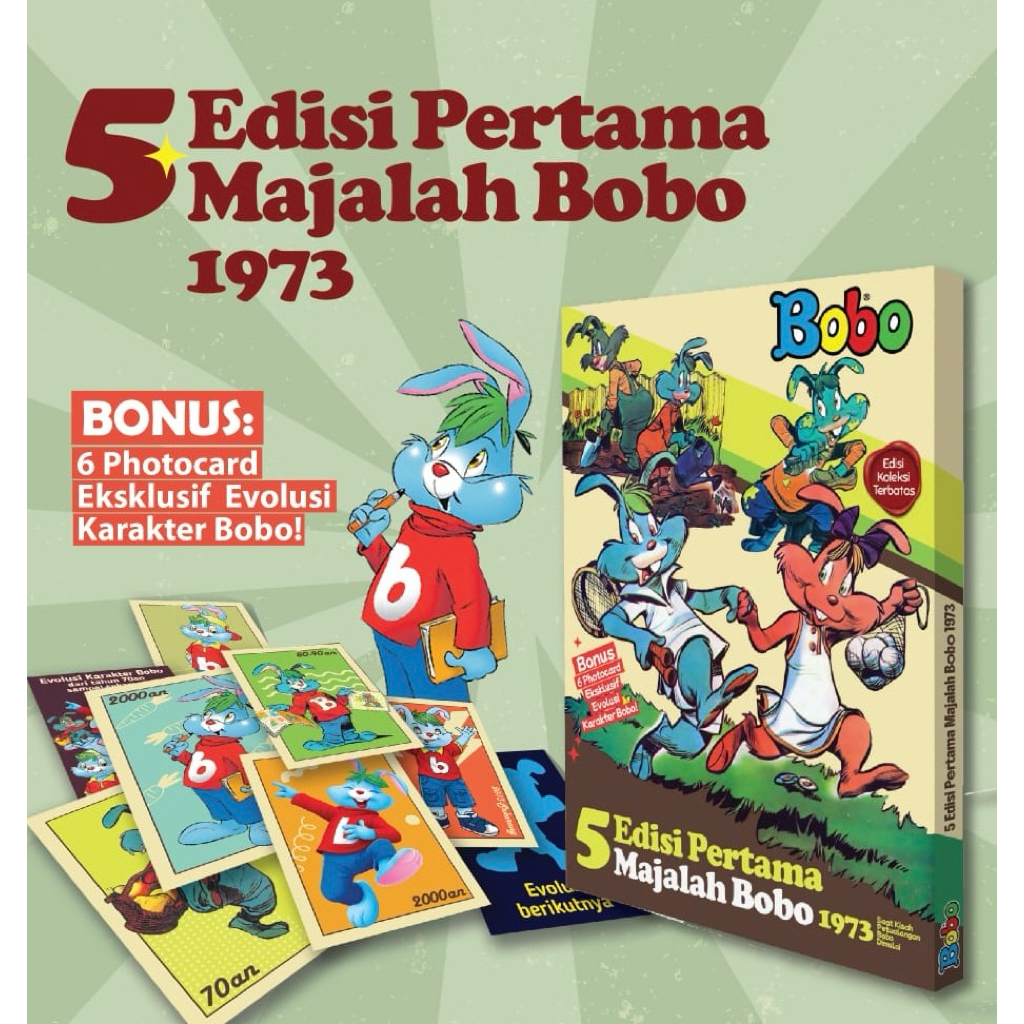 Jual [ORIGINAL] Edisi Koleksi Bobo The Origin - BOXSET 5 Edisi Pertama ...