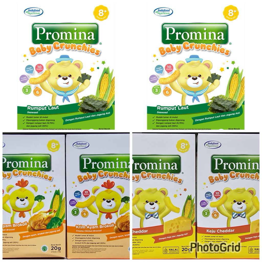 Jual PROMINA Baby Crunchies 20gr Box - Untuk Anak Usia 8 Bulan Ke atas ...