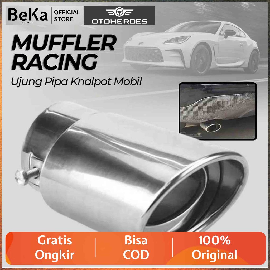 Jual OTOHEROES Muffler Ujung Pipa Knalpot Mobil Racing | Shopee Indonesia