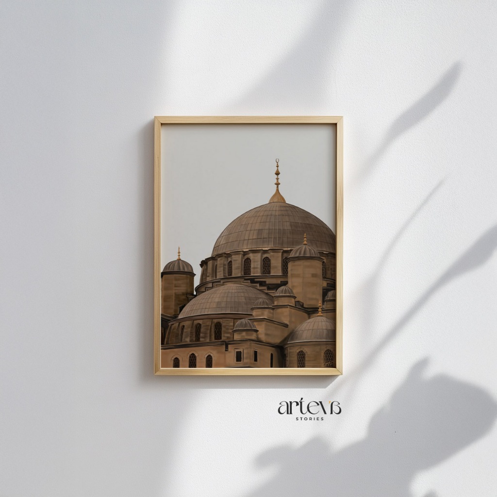 Jual Arteva Stories - Pajangan Dinding Lukisan Masjid Sultan Ahmed (The ...