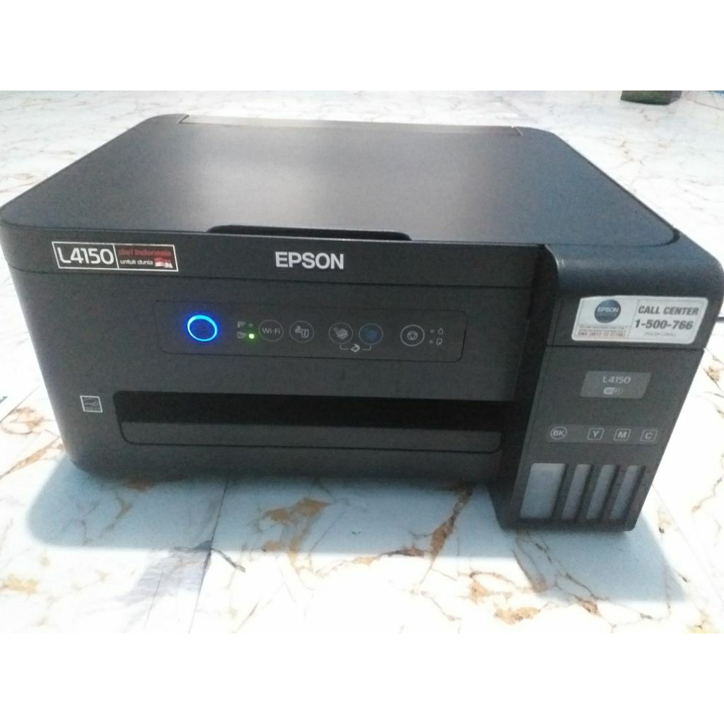 Jual Printer epson L4150 wifi/werreles scan copy print | Shopee Indonesia