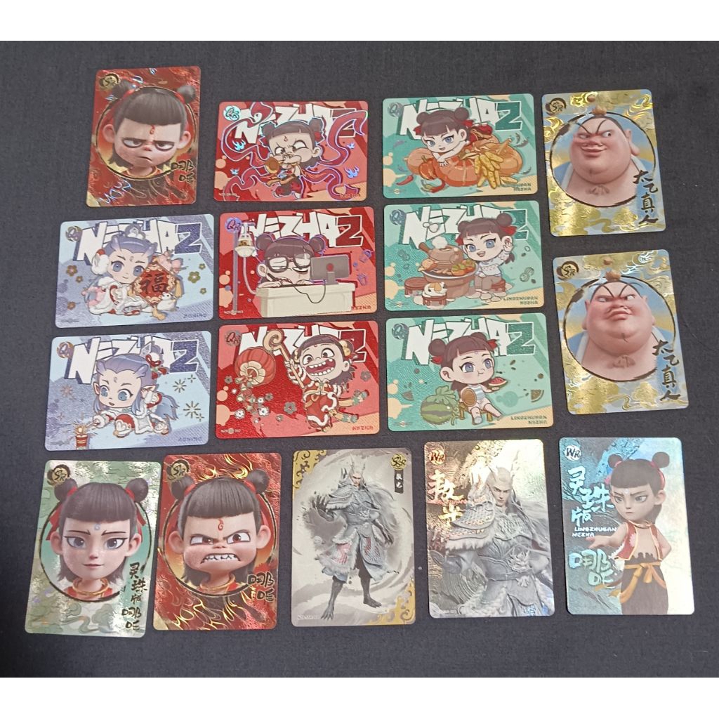Jual (PART 2) Nezha 2 KAYOU photocard collection cards game card spirit ...