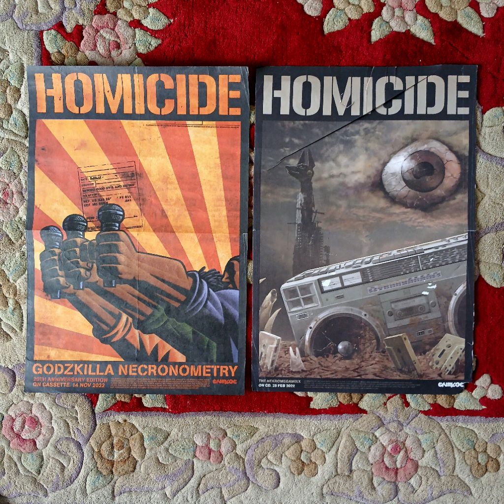 Jual Poster Homicide Godzkilla Necronometry & The Nekromegamixx 2022 ...
