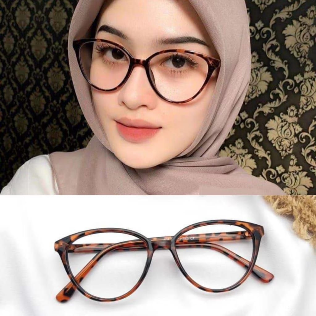 Jual kacamata wanita cat aye kode 608 Bisa request minus.normal.cyl lensa antiradiasi | Shopee ...