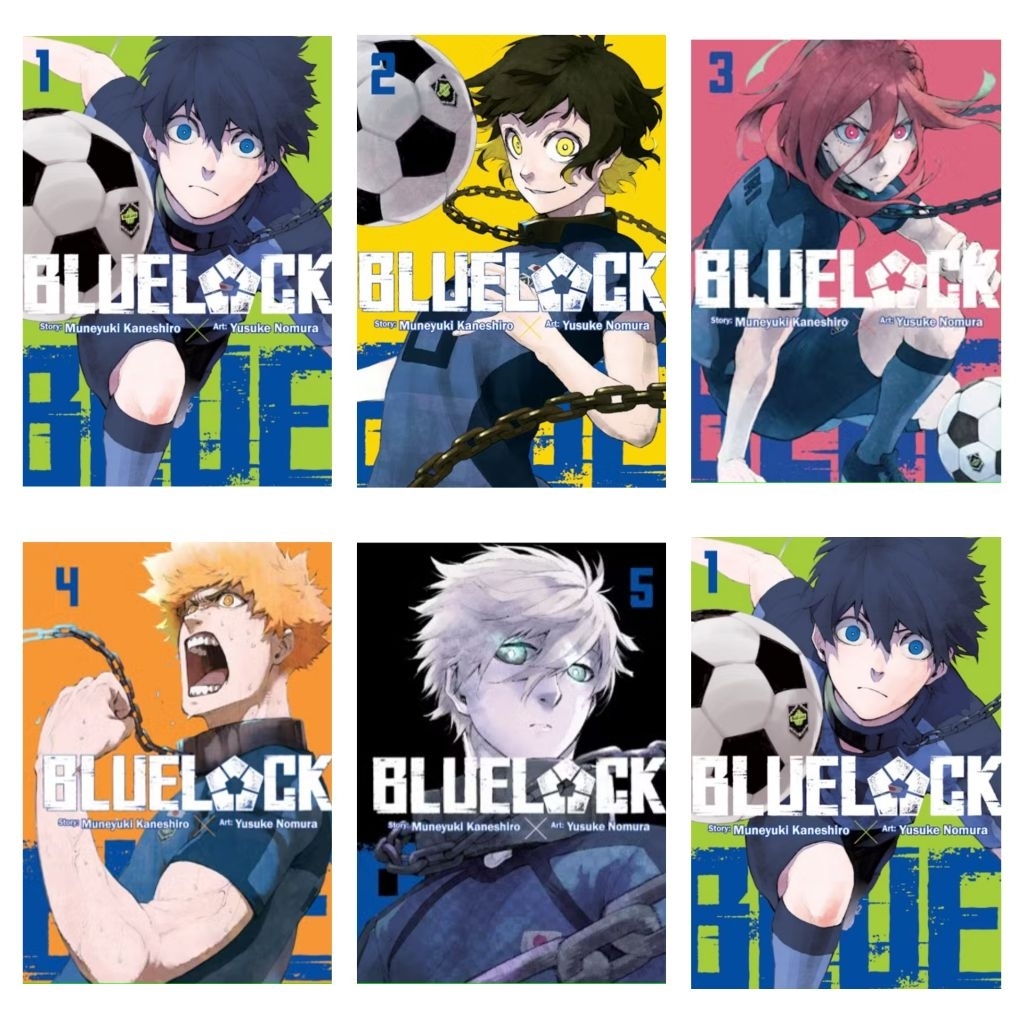 Jual Buku Komik Blue Lock Bluelock Vol. 1 2 3 4 5 6 7 20 21 22 23 24 25 ...