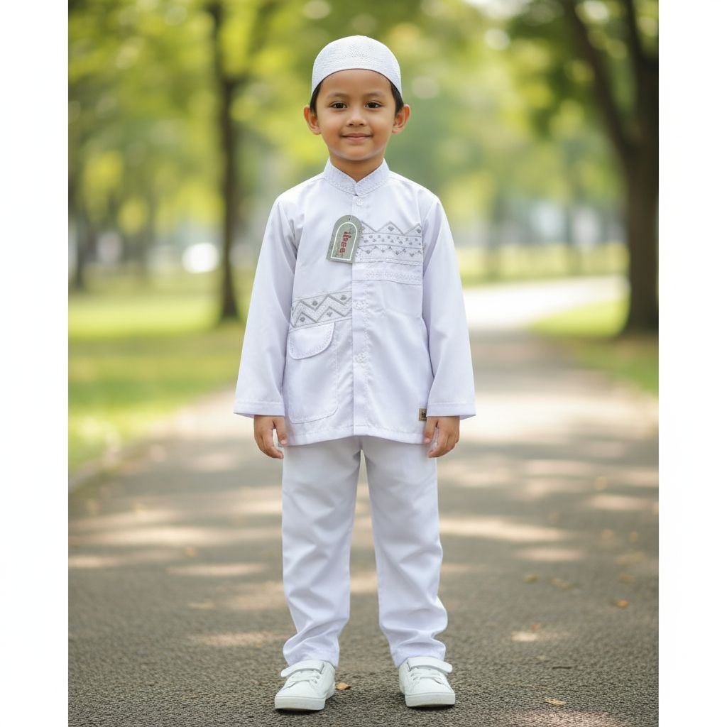 Jual SET KOKO PUTIH PANJANG dan PENDEK BRAND ibee TERBARU | Shopee ...