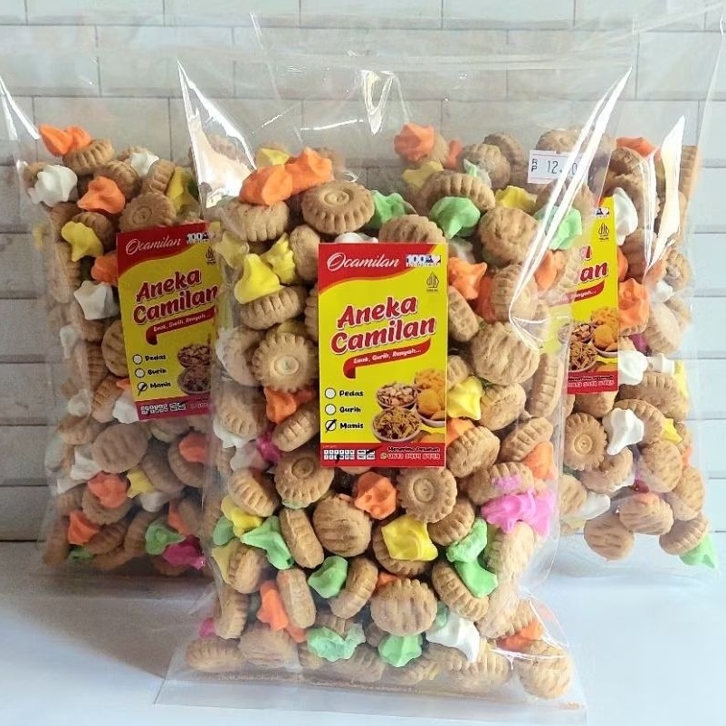 Jual BISKUIT GEM BUNGA DANESH 250 GR JADUL JAJAN UDEL BUNGA GEM ...