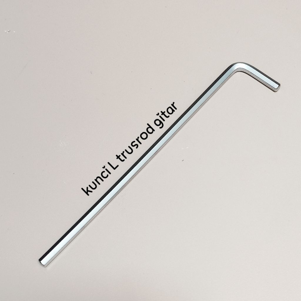 Jual kunci L trusrod setting neck gitar tanam besi 4mm | Shopee Indonesia