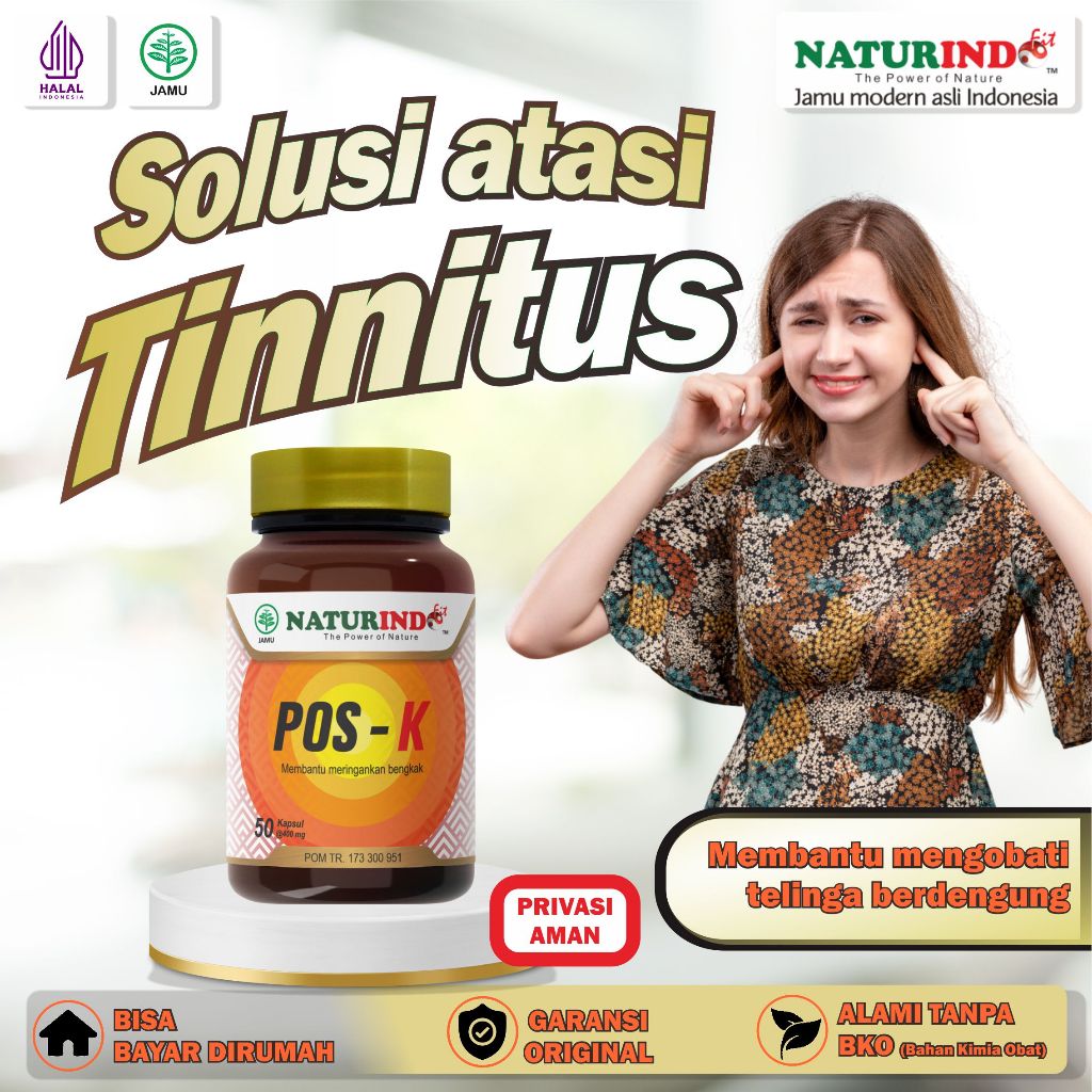 Jual Obat Tinnitus Telinga Gangguan Syaraf Telinga Berdengung ...