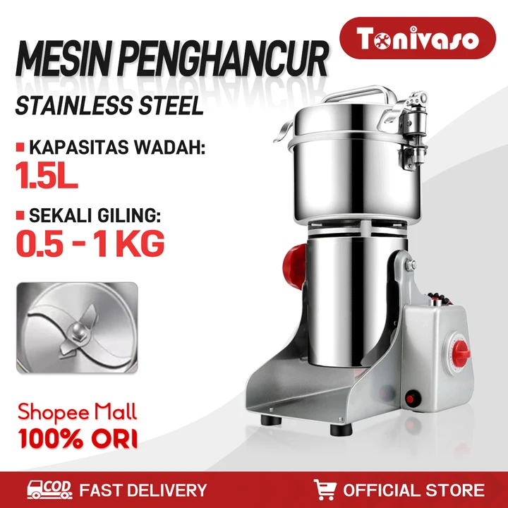 Jual Tonivaso Penggiling Daya Tinggi Serbaguna - Cocok untuk Biji ...