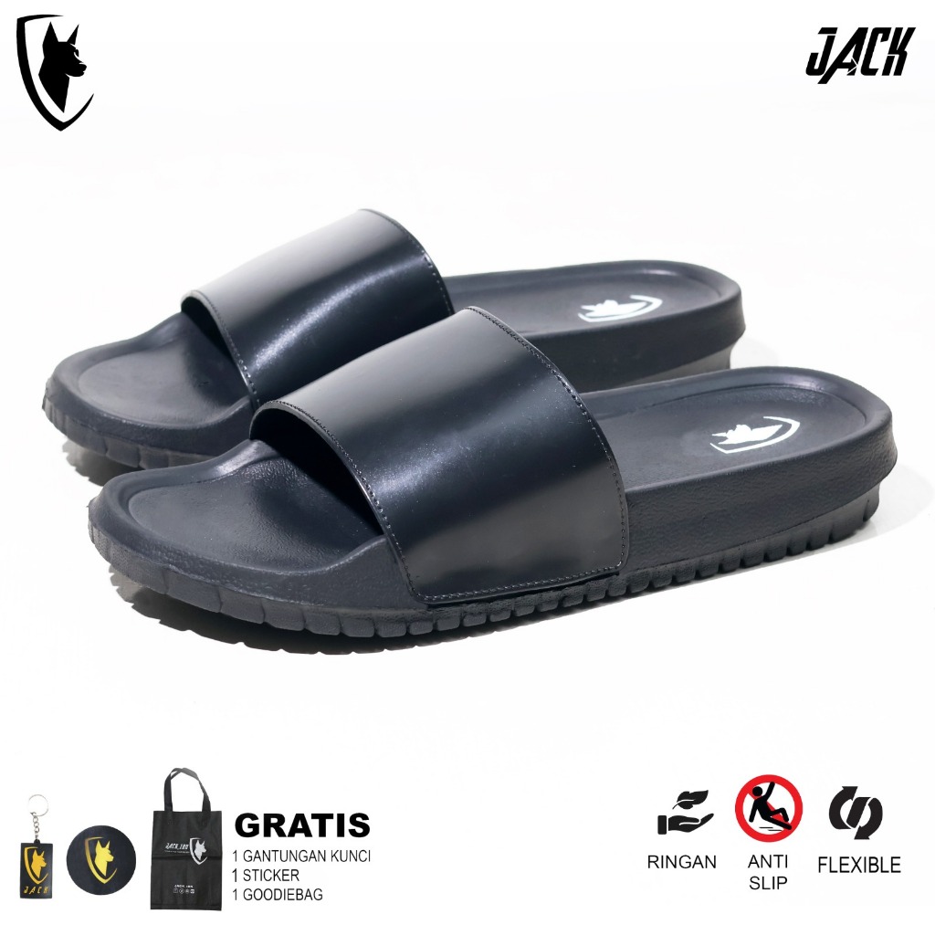 Jual JACK IDN Sandal Slide Pria Sendal Slop Flip Flop | Sandal Slop ...