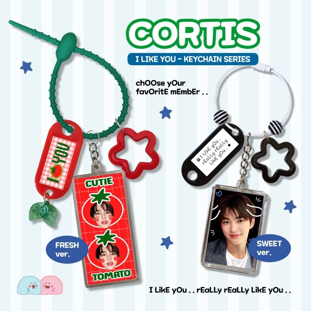 Jual CORTIS : I LIKE YOU KEYCHAIN by mochicoyo | Shopee Indonesia