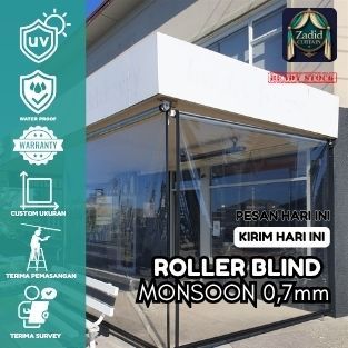 Jual Roller Blind Bening Monsoon 0.7mm – Anti Air, Tahan Lama, Tampilan ...