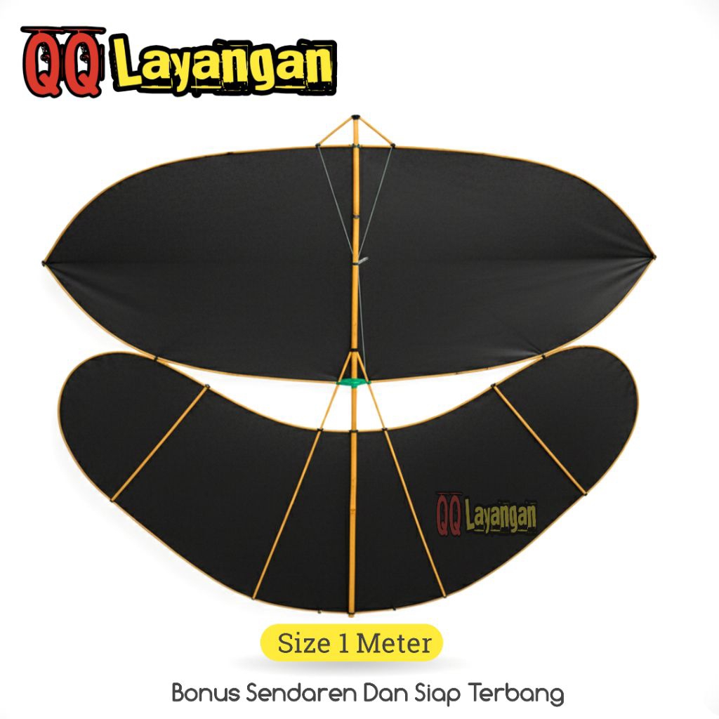 Jual Layangan Gapangan Babon Anggrem 1 Meter - Layangan Pegon Siap ...
