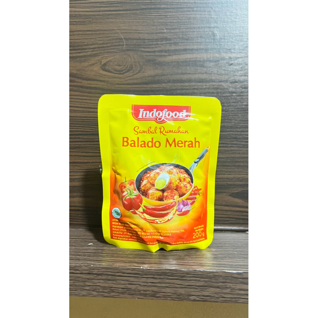 Jual Sambal Balado Merah 200gr | Shopee Indonesia