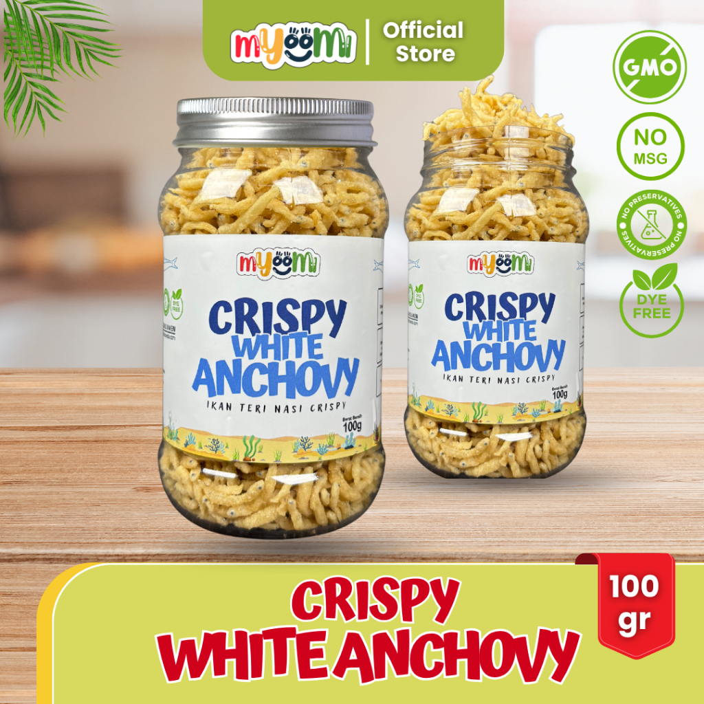 Jual Myoomi Teri Crispy Mpasi Non MSG | Teri Krispi Non MSG | Teri Nasi ...