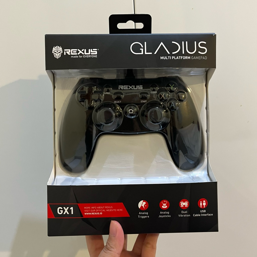 Jual Rexus Pro Gaming Gamepad GX1 | Shopee Indonesia