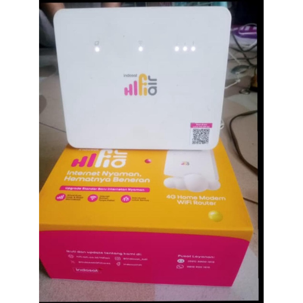 Jual Modem Wifi Indosat Hifi Air HKM0127+ Free 50 GB | Shopee Indonesia