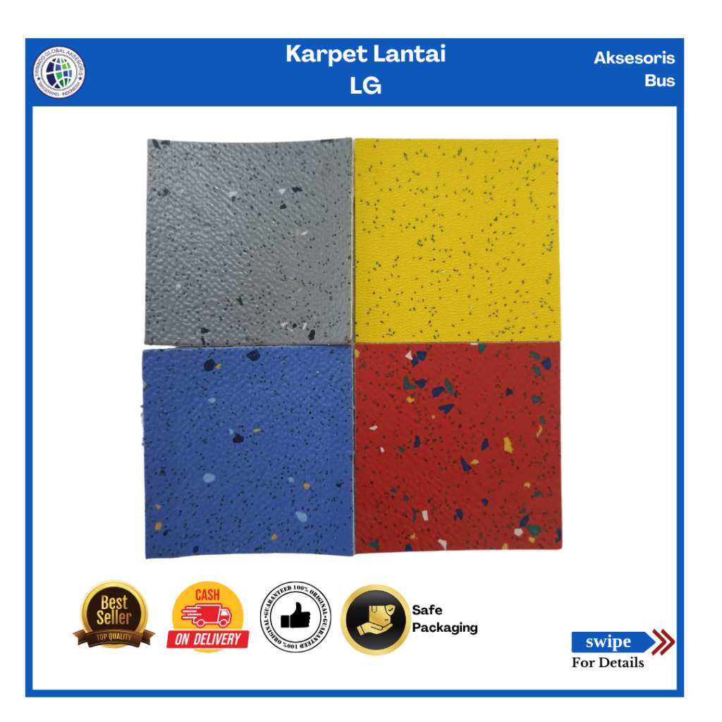Jual Karpet Lantai Tebal 2mm Karpet Anti Slip Bus / Mobil / Travel ...