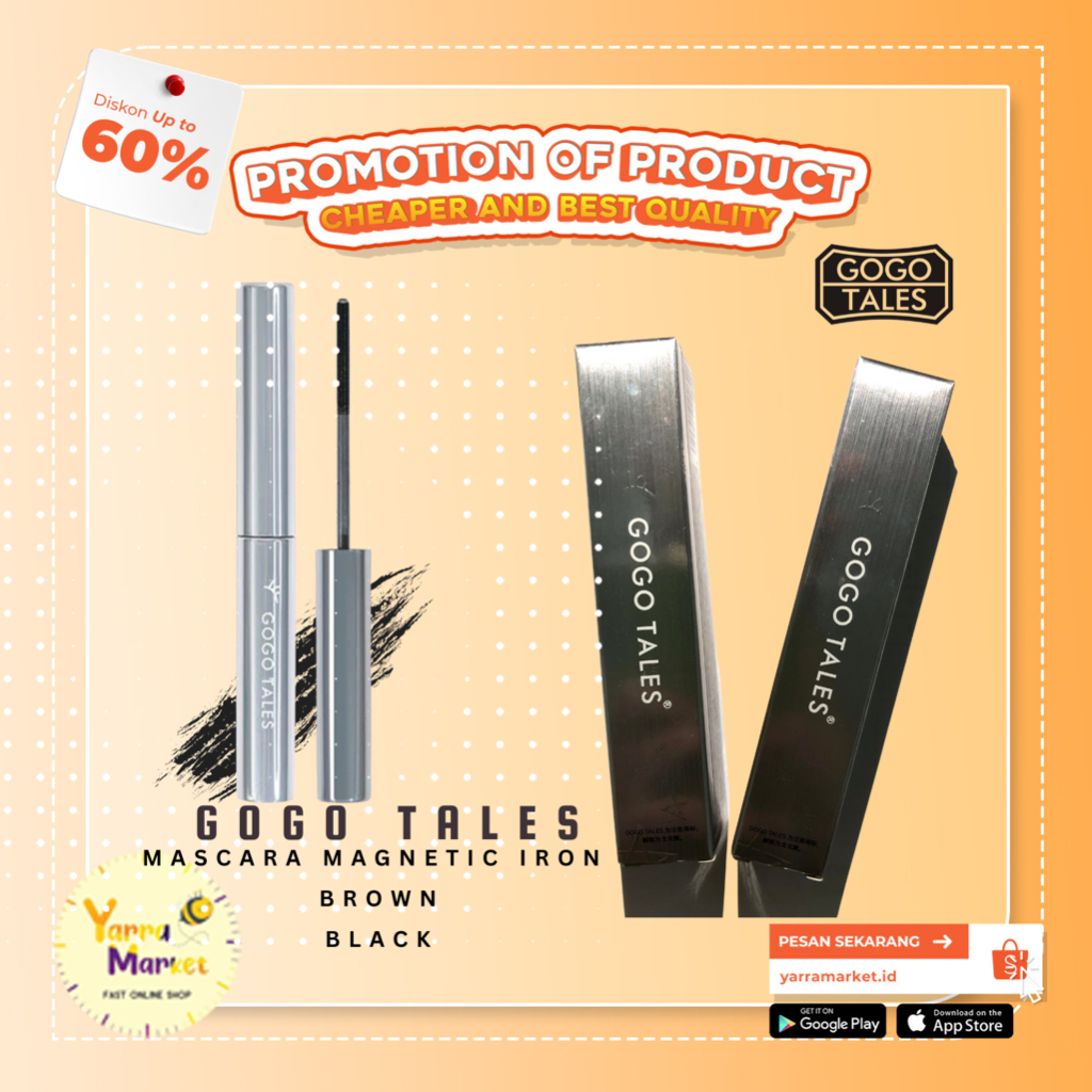 Jual GOGO TALES Mascara iron Waterproof/Gogo Tales Iron Mascara Gogo ...