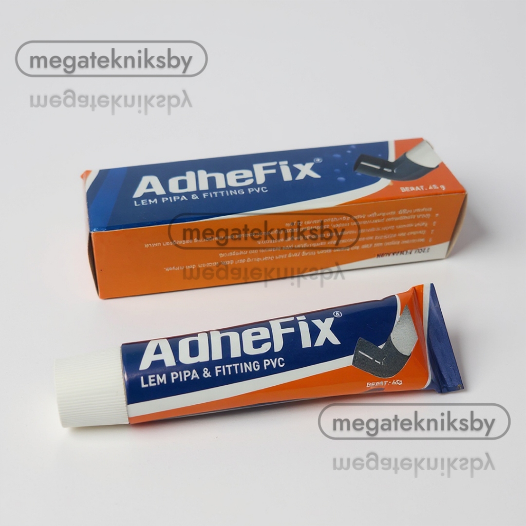 Jual Lem Pipa PVC Adhefix 45gr - Lem Tube Paralon Fitting Anti Bocor ...