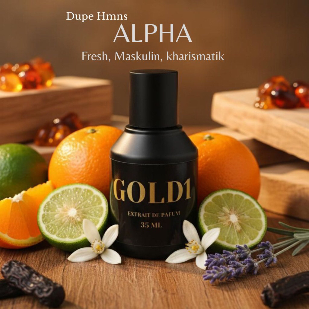 Jual Parfum Hmns Alpha ‘ Extrait de Parfum 35ml – Wangi Maskulin Tahan ...