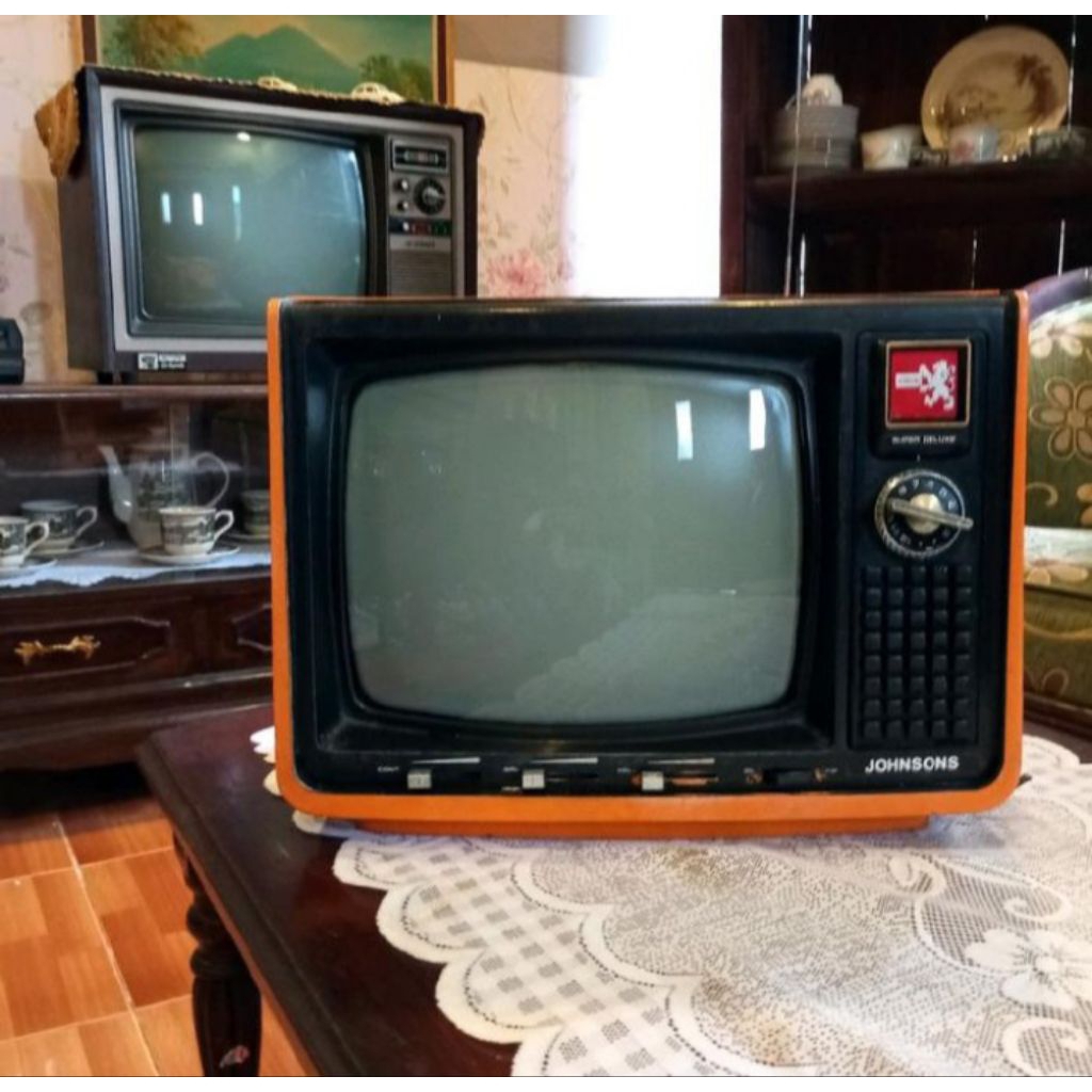 Jual Televisi TV Jadul Merk JOHNSONS Antik Vintage Lawas Tua Kuno Retro ...