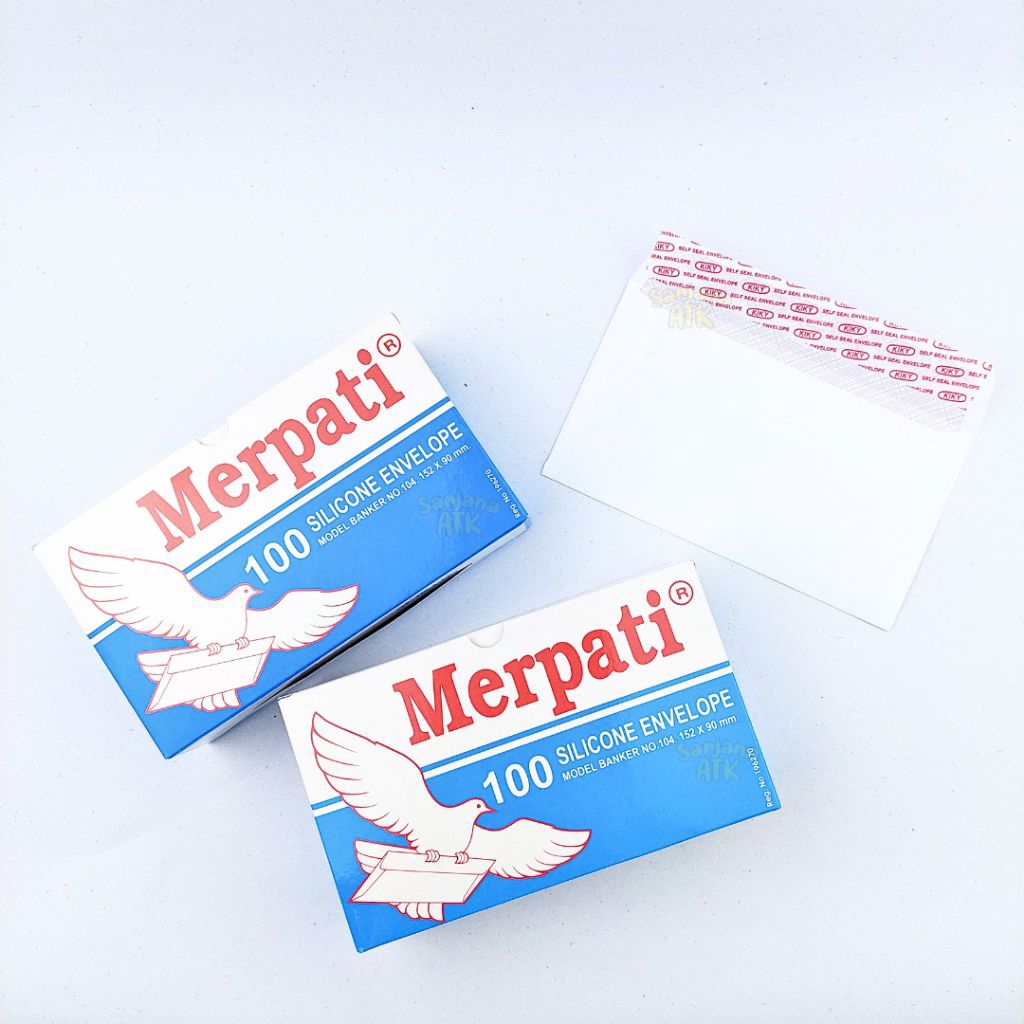 Jual DAPAT 100 LEMBAR AMPLOP MERPATI PUTIH by KIKY / AMPLOP PUTIH ...