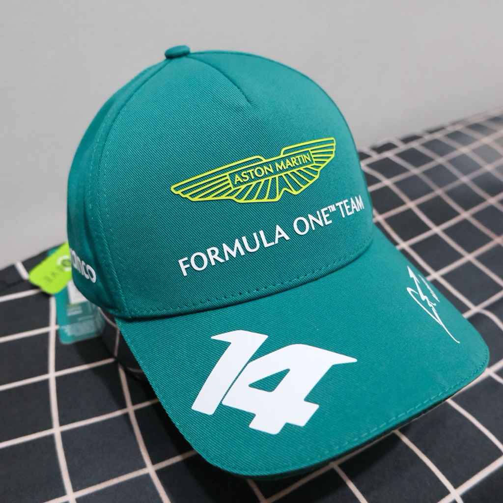Jual Topi Driver Cap Fernando Alonso #14 Aston Martin Aramco Formula ...