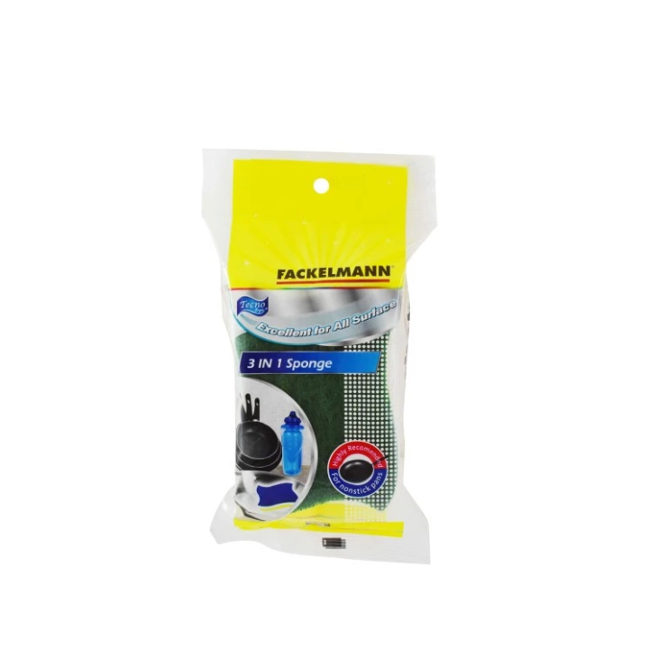 Jual Fackelmann Spons Cuci Piring Non Scratch – Aman untuk Non-Stick ...