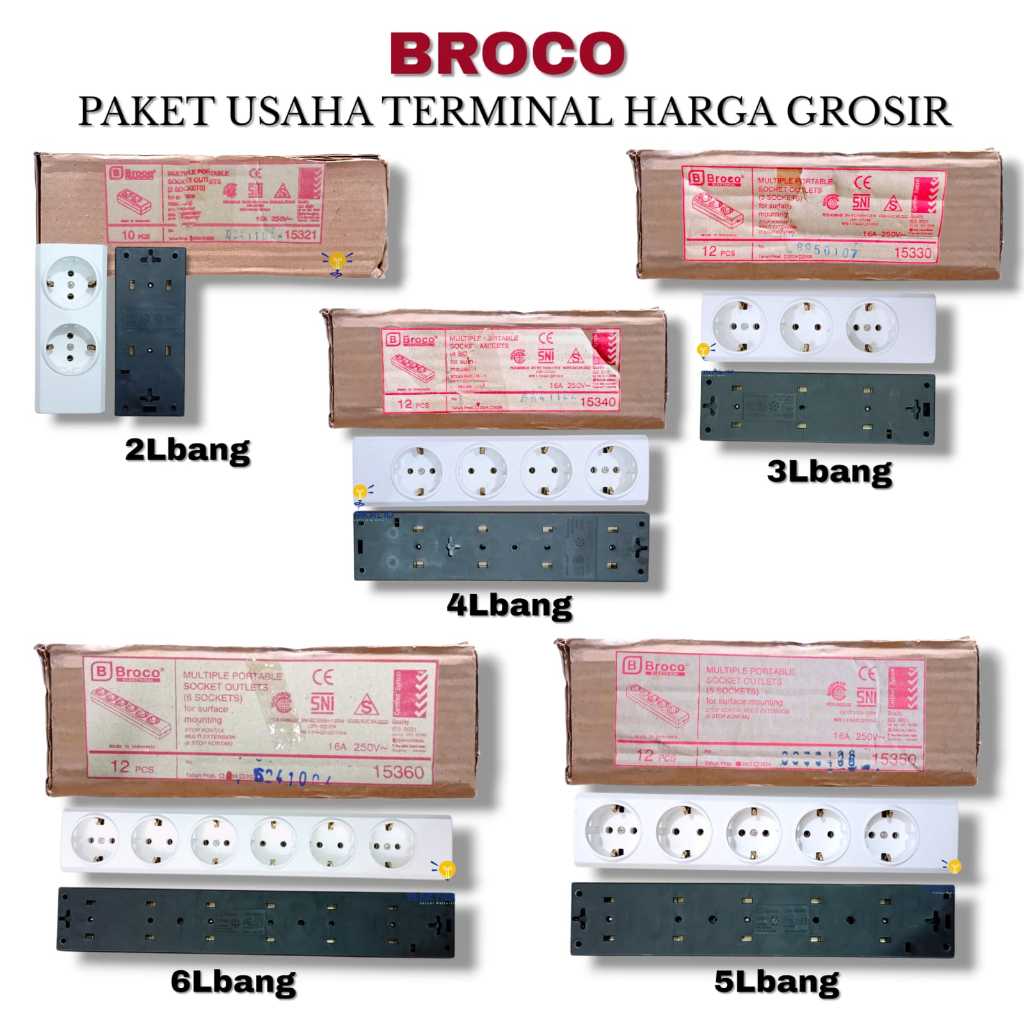Jual PAKET USAHA TERMINAL BROCO HARGA GROSIR | Shopee Indonesia