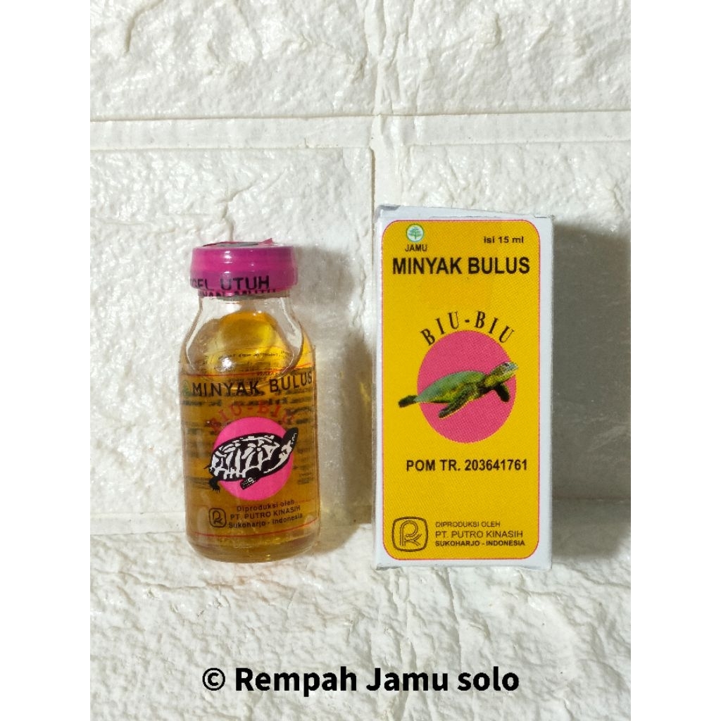 Jual Minyak Bulus Biu- Biu Putro Kinasih Kemasan 15 ml | Shopee Indonesia