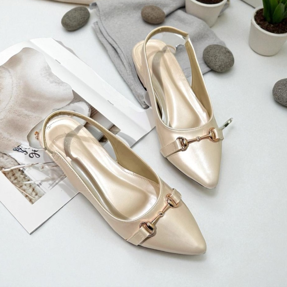Jual Sandal Wanita Heels Mules Elegan Model Terbaru SACHI LF04 Tinggi 3 ...