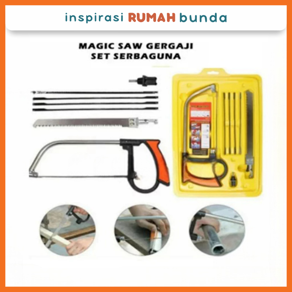 Jual MAGIC SAW GERGAJI BESI GERGAJI KAYU GERGAJI PIPA GERGAJI SERBAGUNA ...