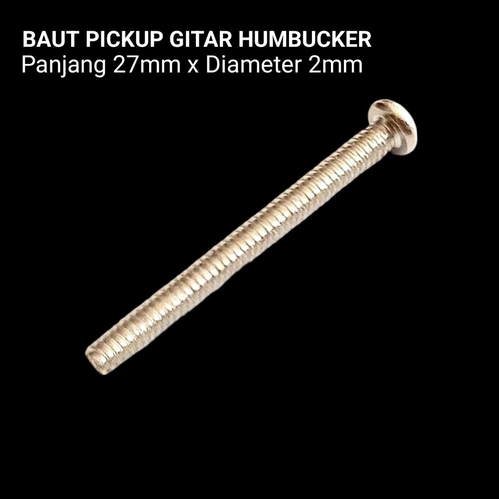 Jual Baut Pickup Gitar Humbucker Satuan Chrome Seymour Duncan EMG PRS ...