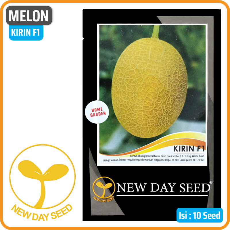 Jual Benih Melon KIRIN F1, 10 seeds | New Day Seed | Shopee Indonesia