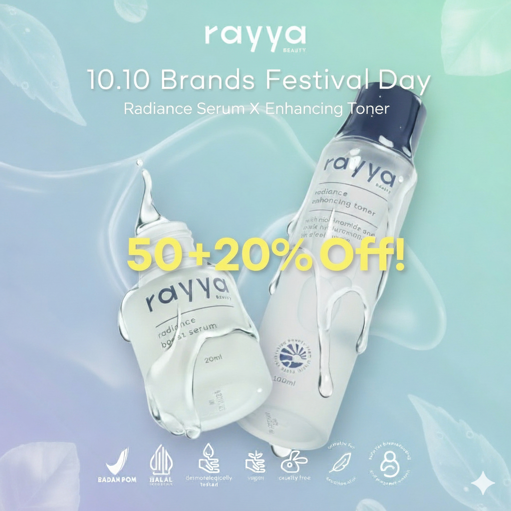 Jual Rayya Beauty- [Face Toner & Serum Bundle] Radiance Glow Kit ...