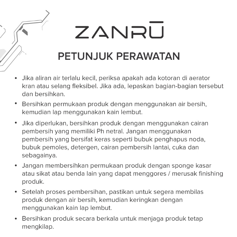 Jual ZANRU Lavatory Faucet With Top Handle ZN101#MPRI | Kran Wastafel ...