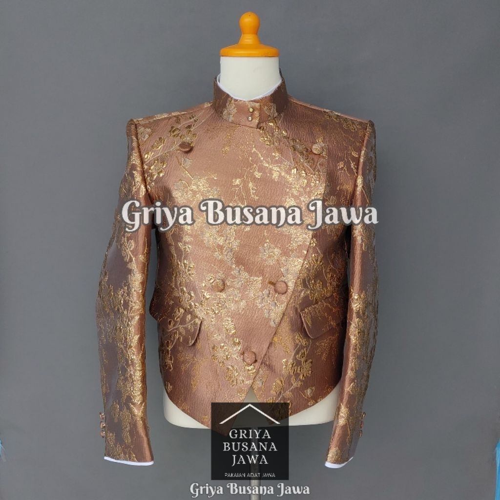 Jual Beskap Jawa Solo Krowok Alusan Jaguar Import Premium Motif Bunga ...