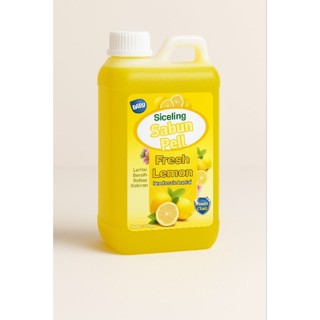 Jual Siceling Sabun Pel Lantai 1 Liter – Aroma Apel & Lemon | Lantai ...
