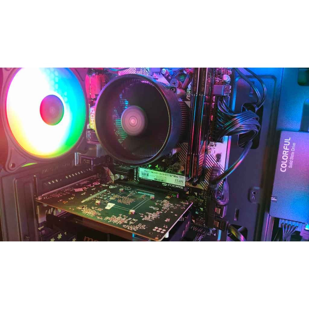 Jual [Paketan Proc+Mobo+Ram] Ryzen 5 3400G + Asrock B450M-HDV + Team ...