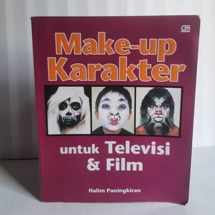 Jual Buku Make Up Karakter Untuk Televisi Dan Film By Halim Paningkiran ...