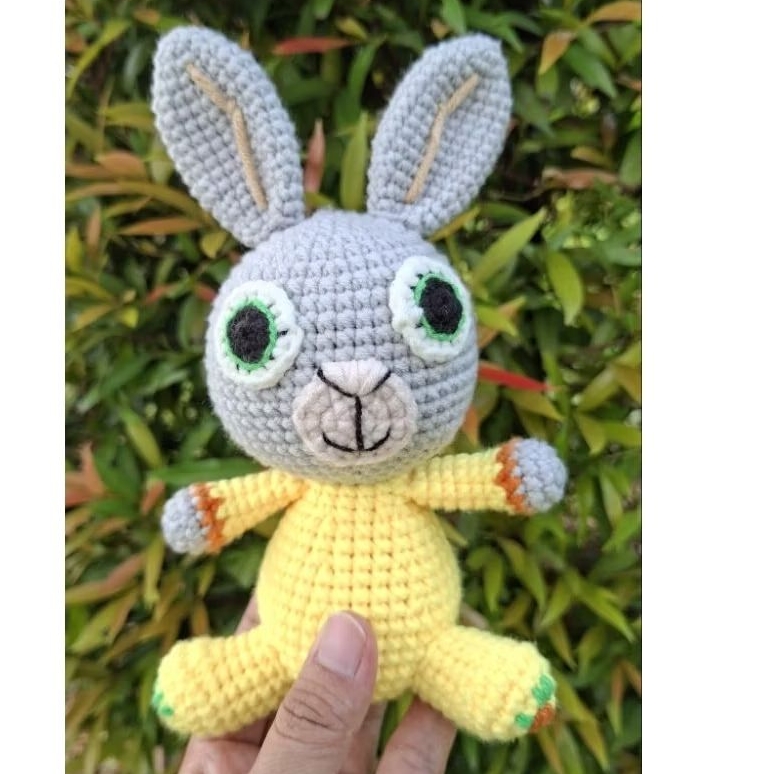 Jual Charlie amigurumi /Boneka Charlie rajut inspired by animasi Bing ...