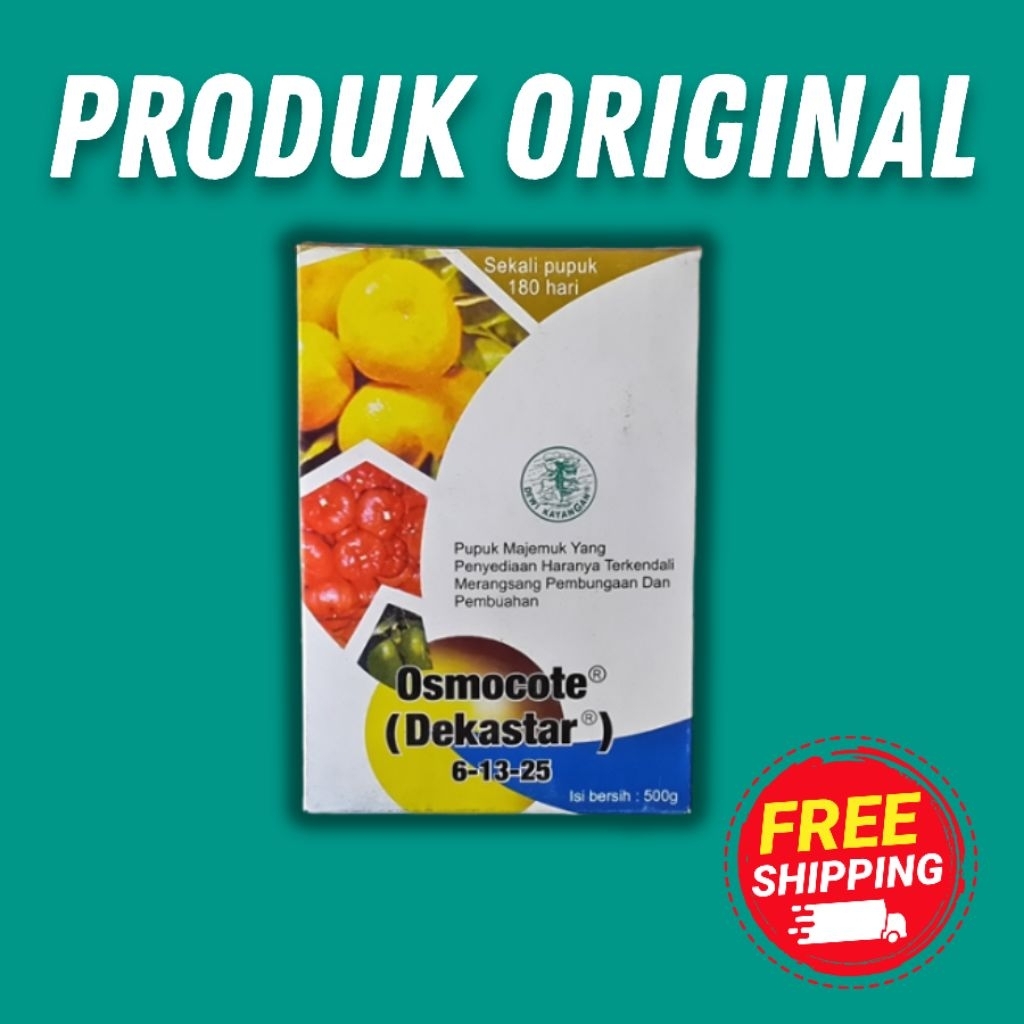 Jual Pupuk Slow Release Bunga dan Buah DEKASTAR 6-13-25 ( Osmocote ...
