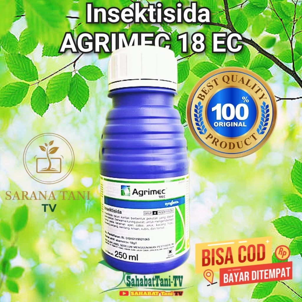 Jual Insektisida AGRIMEC 18 ec isi 250 ml, Agrimec digunakan untuk ...