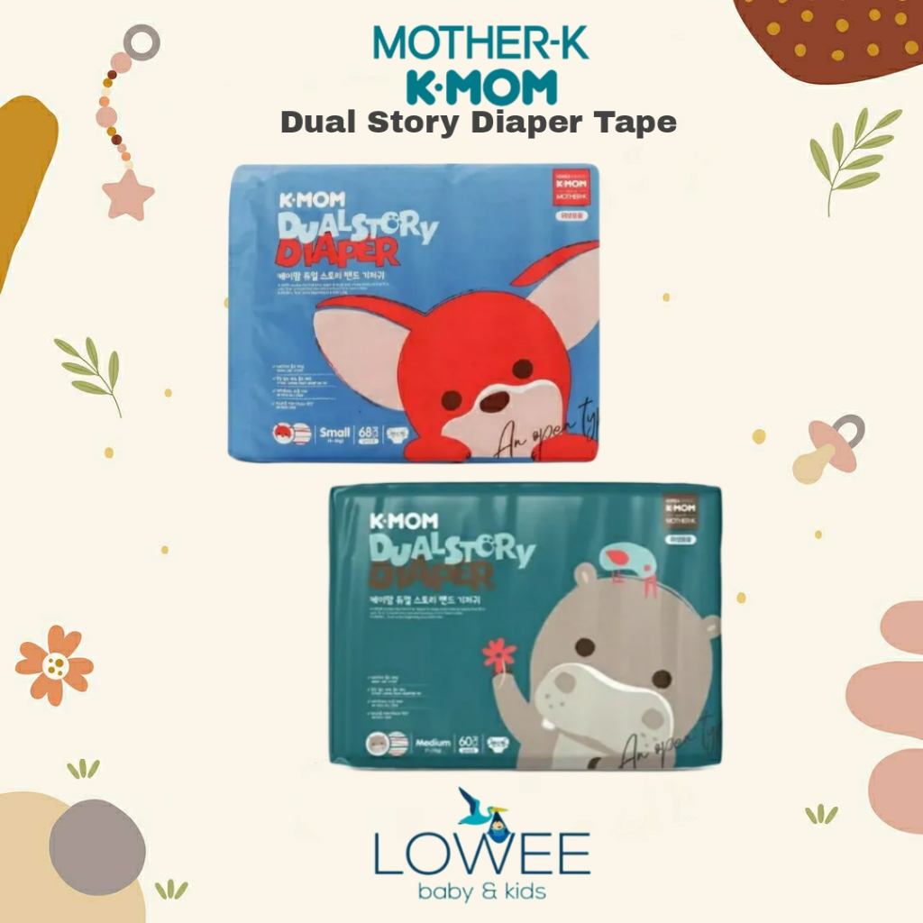 Jual K Mom Dual Story Diaper Tape Kmom / Popok Anak / Pempes Bayi ...