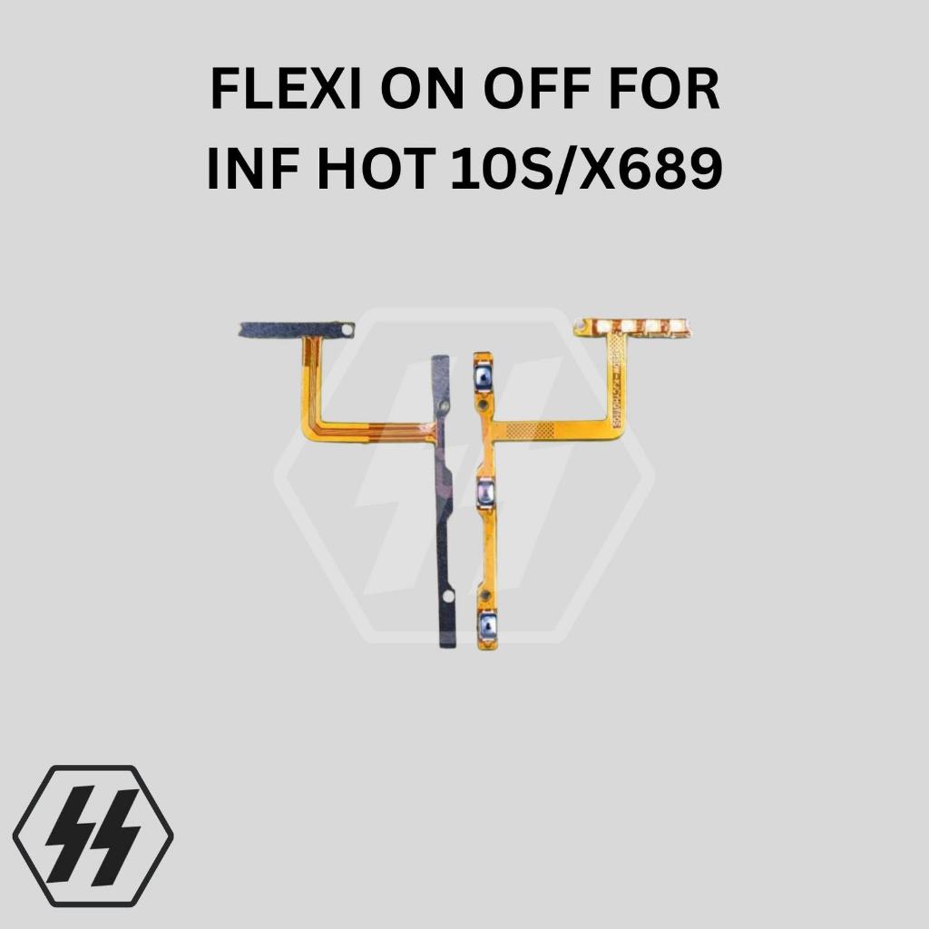 Jual Flexible Power Button Infinix Hot 10S X689 Kabel Fleksibel Tombol ...