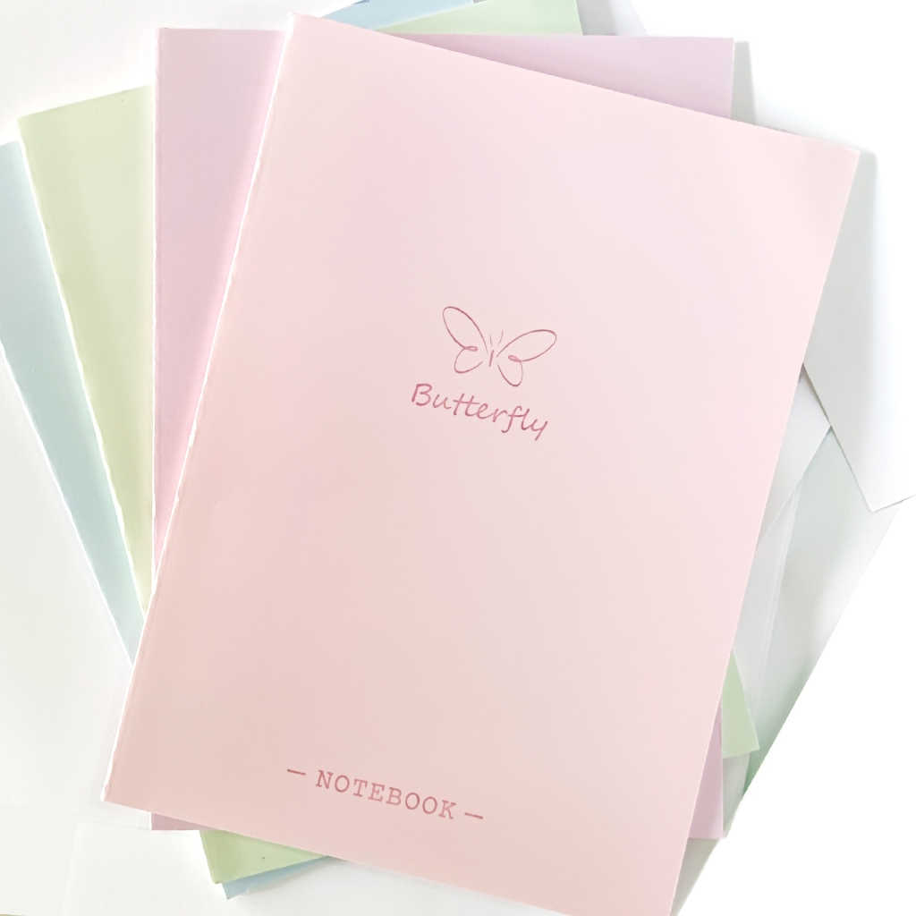 Jual BUKU TULIS NOTEBOOK JILID JAHIT WARNA PASTEL AESTHETIC | BUKU ...