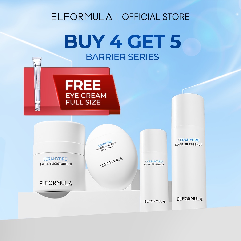 Jual [ FREE EYE CREAM ] ELFORMULA Exclusive Barrier Series Cerahydro ...