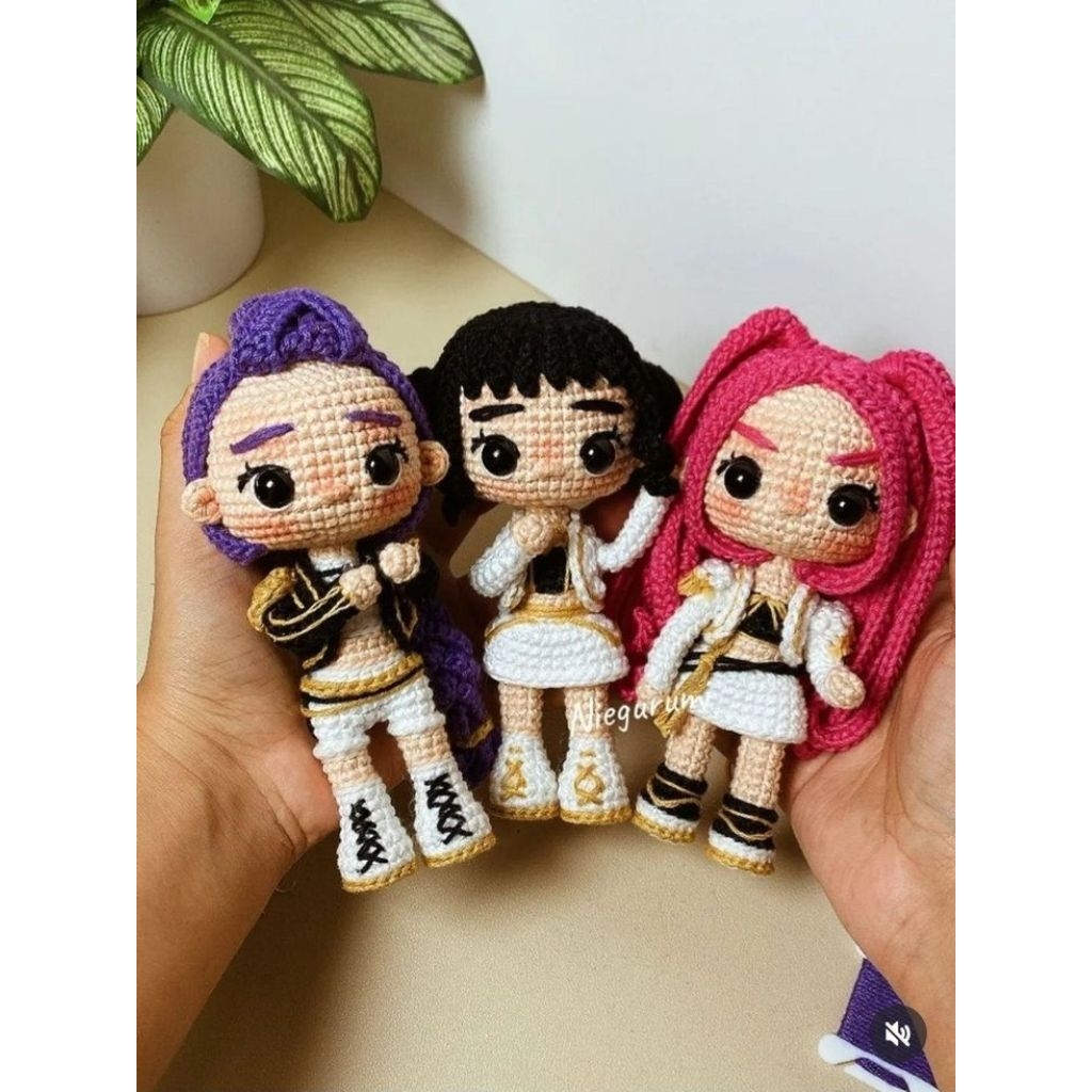 Jual Boneka Rajut Huntrix | Shopee Indonesia